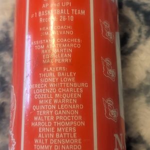 Coke | Other | Nc State Wolfpack 983 Red Soda And Unc Tarheels 1982 ...